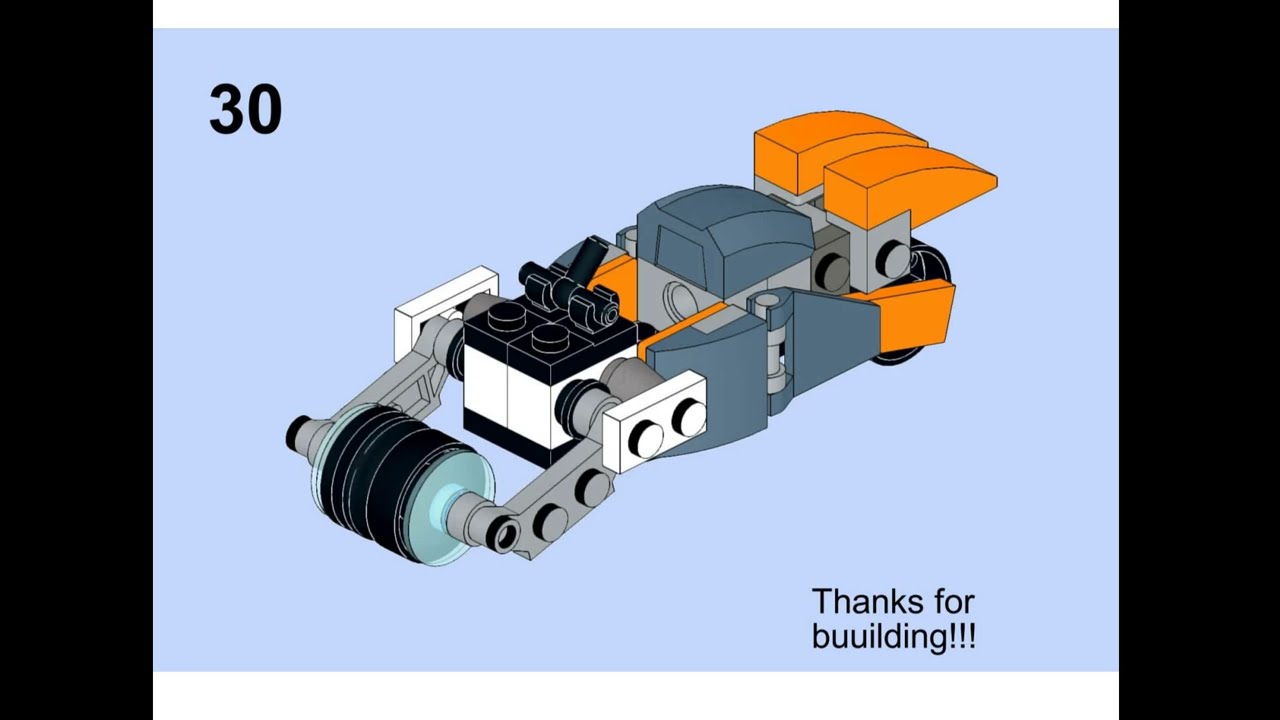 LEGO CREATOR 31111 TRONBIKE - YouTube