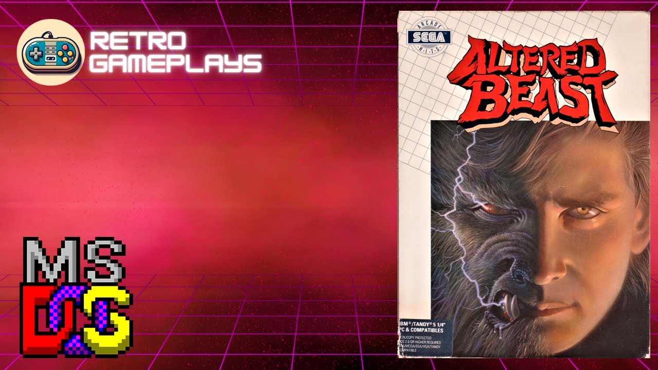 Altered Beast (MS-DOS) - YouTube