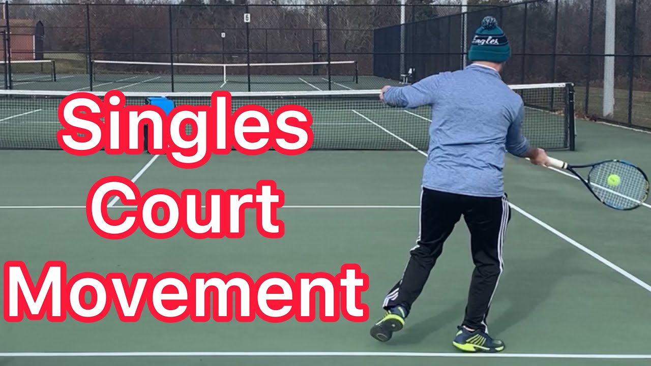 Tennis Footwork For Singles (Court Movement Tips) - YouTube