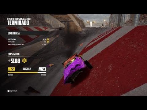 Wreckfest: Derby race with speedbird #4 - YouTube