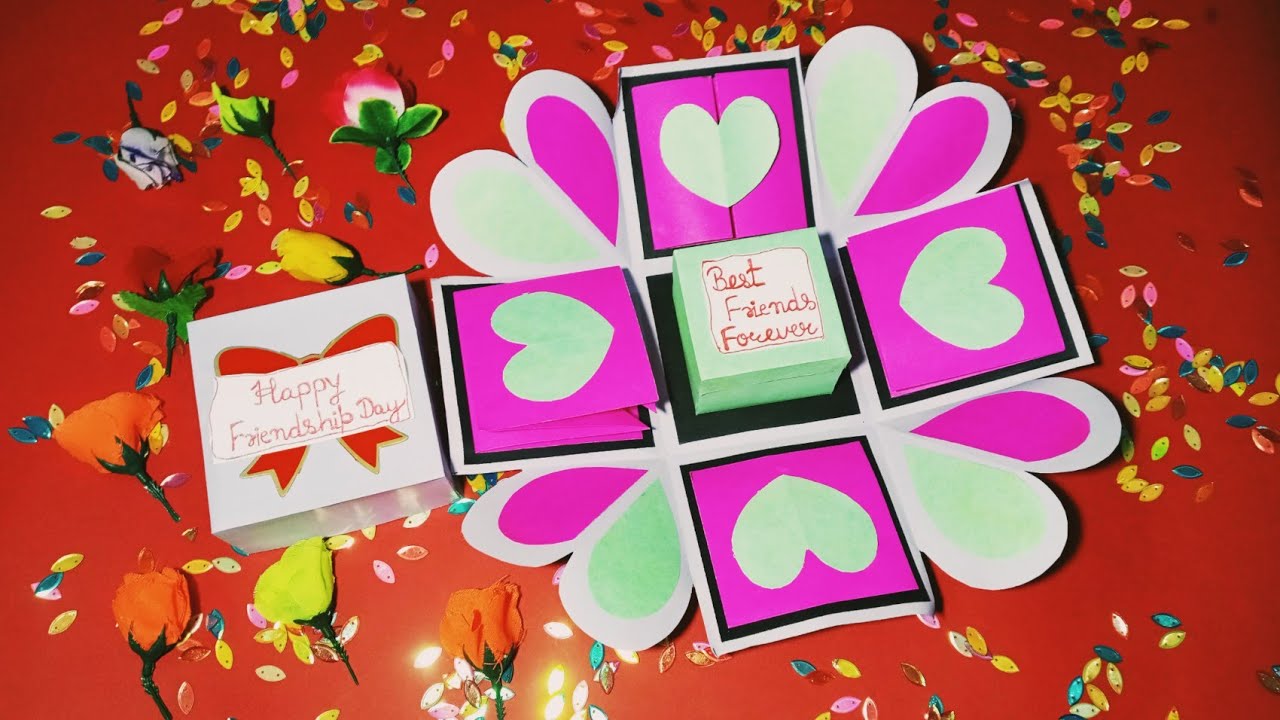 Friendship Day Gift Box Ideas | Friendship Day Gift Box | How To Make ...