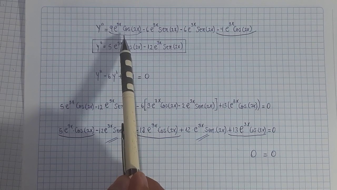 127. Comprueba que la función indicada sea una solución explícita ...