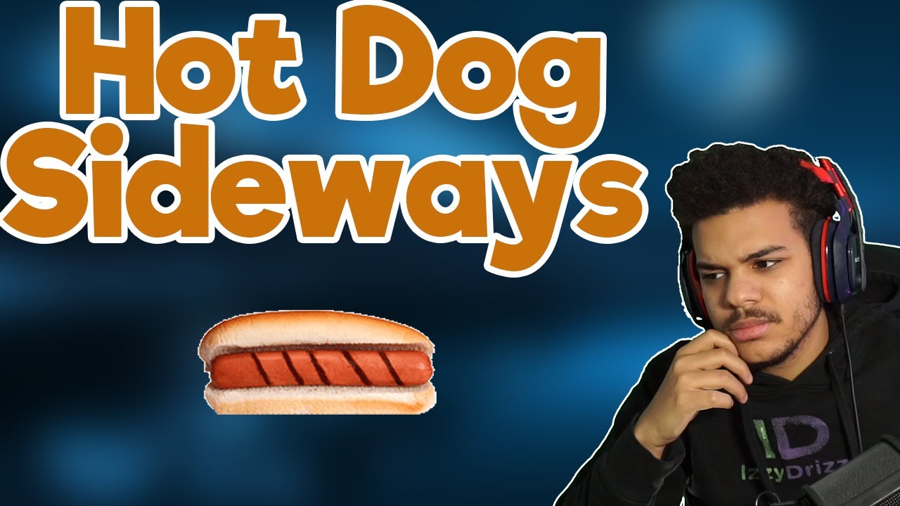 EATING YOUR HOT DOG SIDEWAYS??? | Drizzy Twitch Moments - YouTube