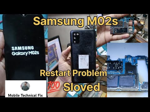 Samsung M02s Restart Problem || Hang and Logo||@Mobile technical fix 📱 - YouTube