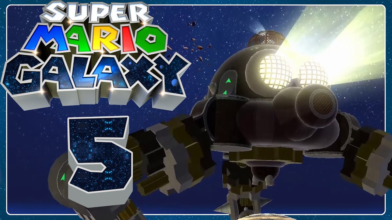 Anti-Gravity-Surfing & Bowser Jr's. Megabein 🌟 Super Mario Galaxy #05 ...