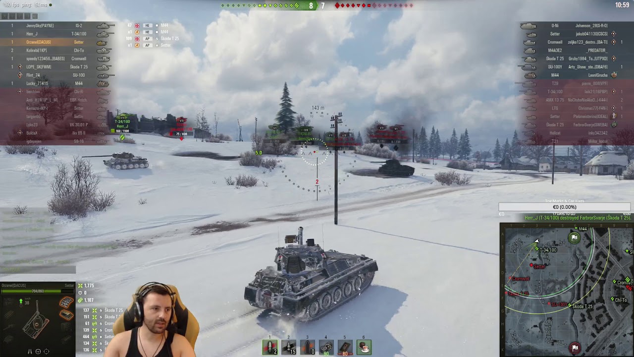 World of Tanks - Setter Ace Tanker - YouTube