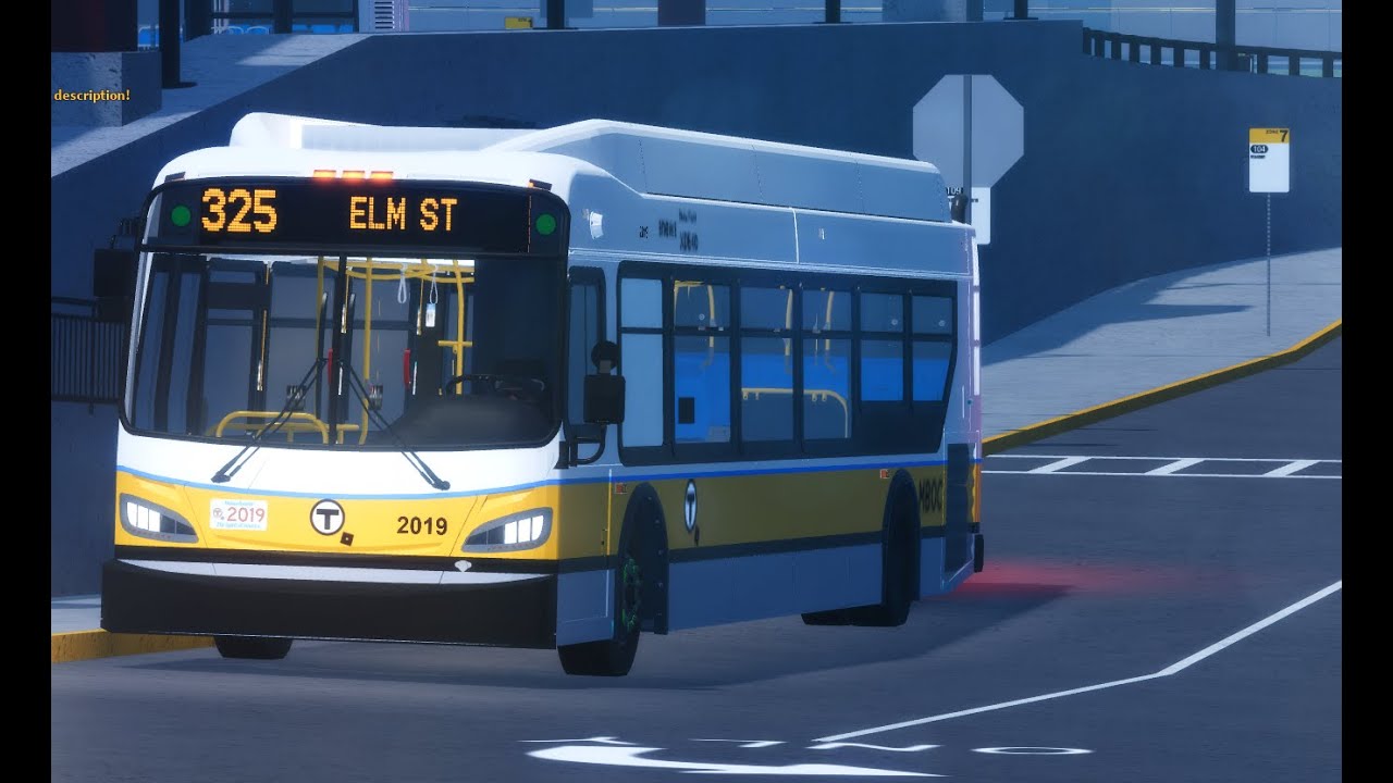 MBTA Roblox MBOC Gen 2 XDE40 on 325 To Elm Street - YouTube