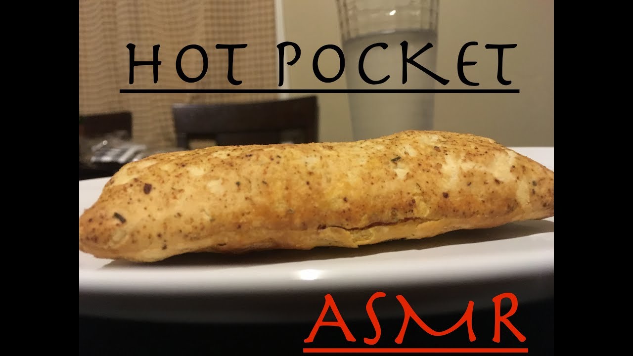 ASMR - Eating Hot Pocket - YouTube