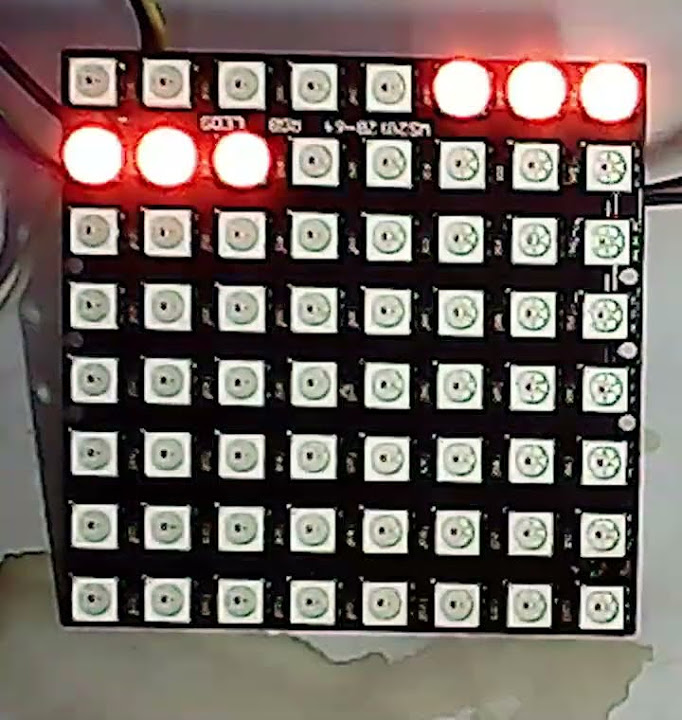 TEASER - upcoming STM32 Tutorial Video on WS2812 (aka. NeoPixel) RGB LEDs #stm32 - YouTube