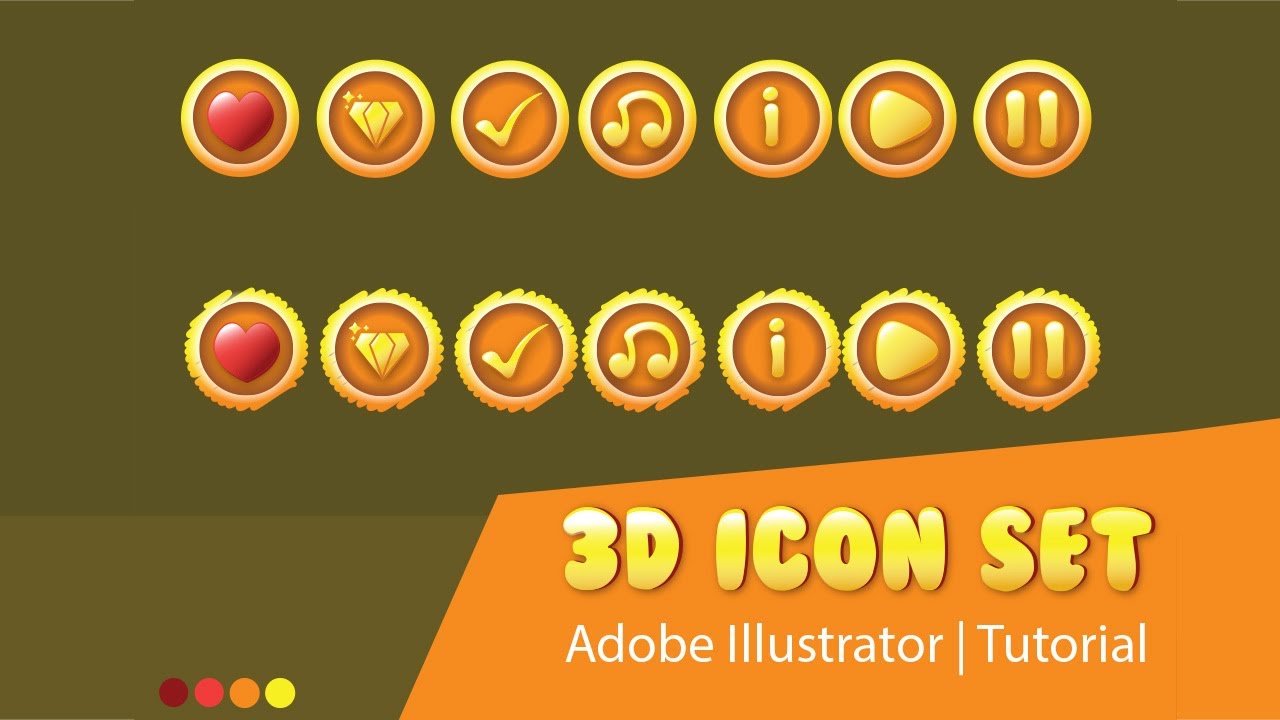 How to Create 3D Icons in Illustrator Tutorial | Prasenjit Kumar ...