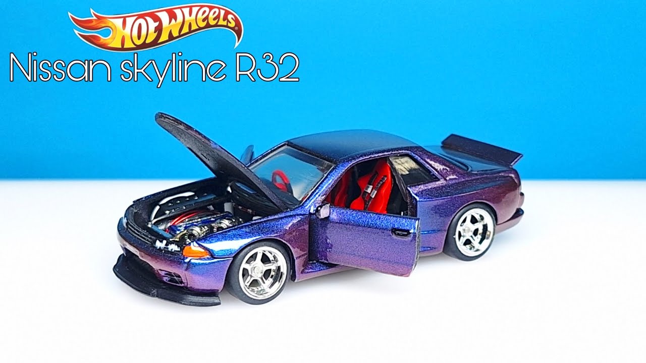custom hot wheels nissan skyline R32 - YouTube