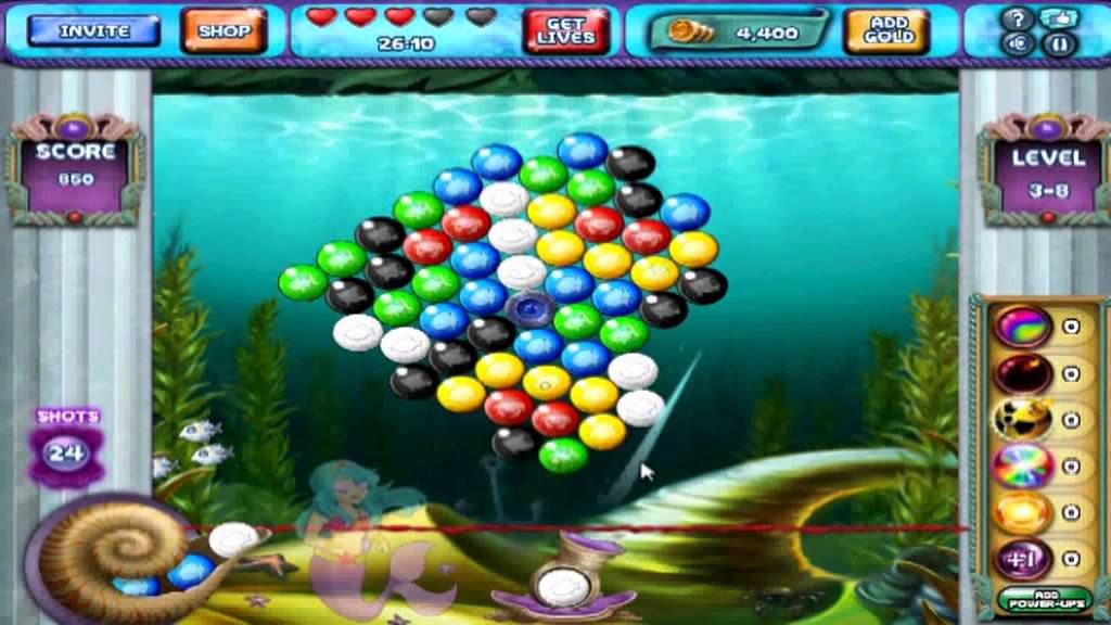 Bubble Atlantis Level 3-8 - YouTube