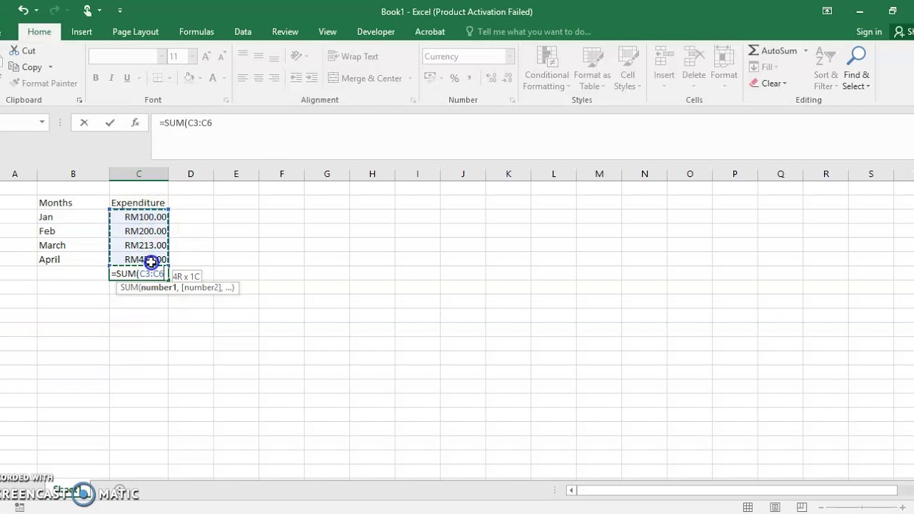 Basic of Excel - YouTube