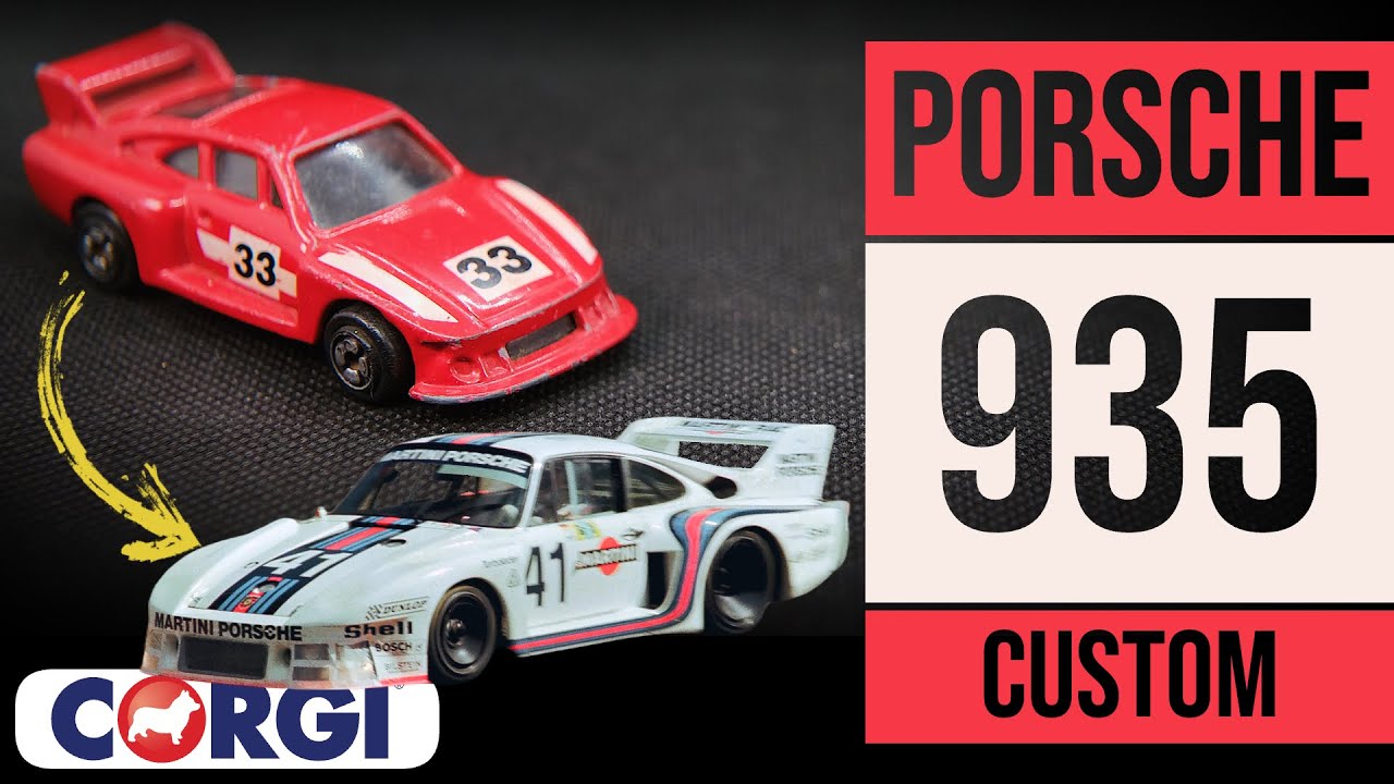 CORGI JUNIORS custom: J86 Porsche 935 - YouTube