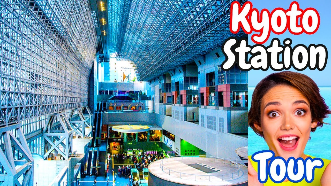 Kyoto Station Walk Tour, Fun Place to Visit in Kyoto Japan - YouTube