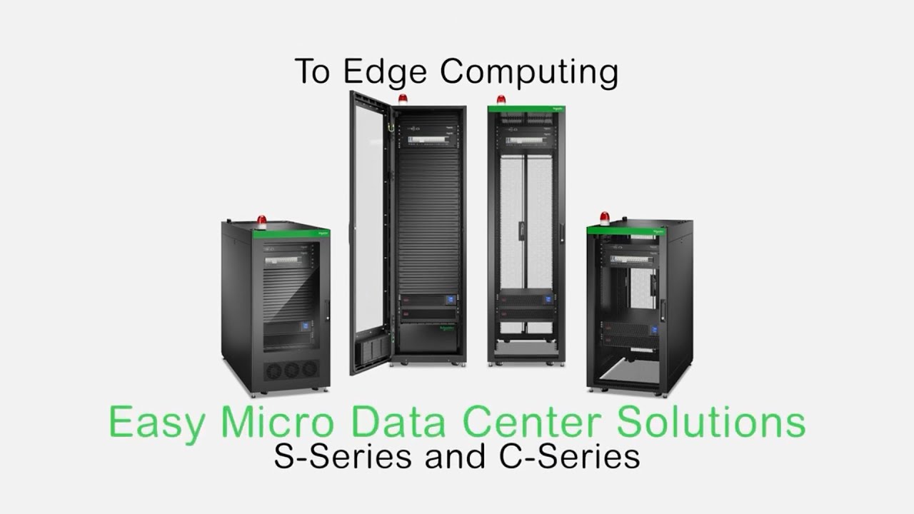 Easy Micro Data Center APC by Schneider Electric - YouTube