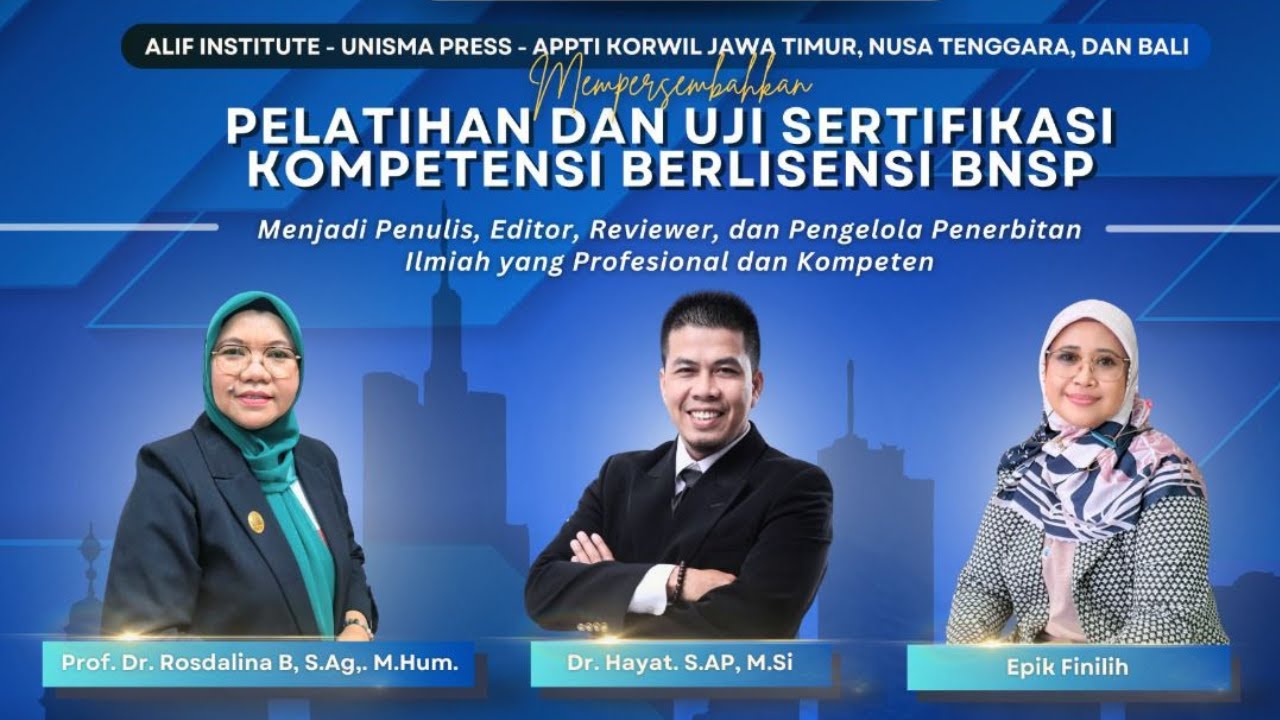 02 NOVEMBER 2024 - SESI 1 & SESI 2 - PELATIHAN DAN UJI SERTIFIKASI ...