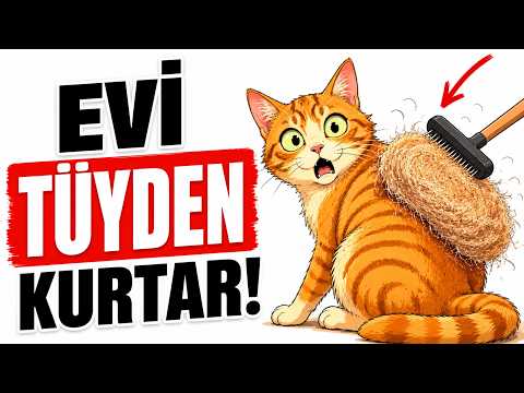 Kedi Tüyü Sorununa Son : Evinizi Temiz Tutmanın Yolu