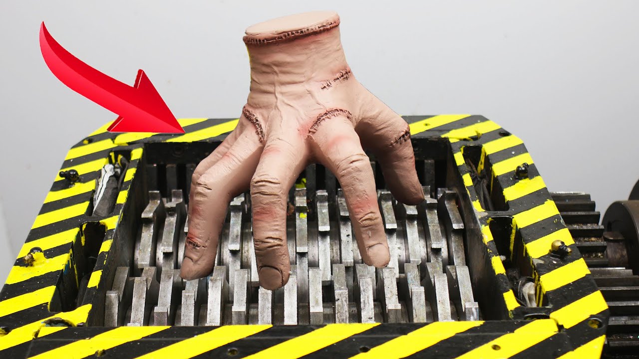 Shredding Hand The Thing Satisfying - YouTube