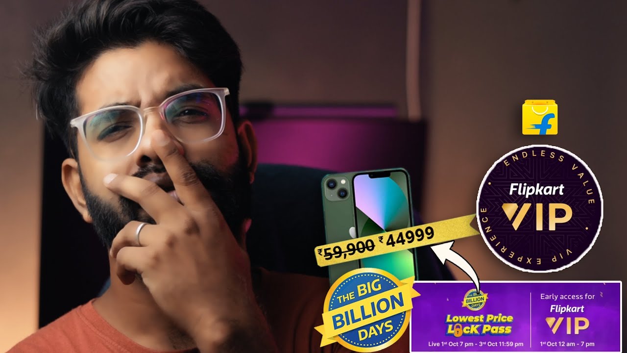 Flipkart VIP membership At ₹499 | Lock iPhone At lowest price | Big ...