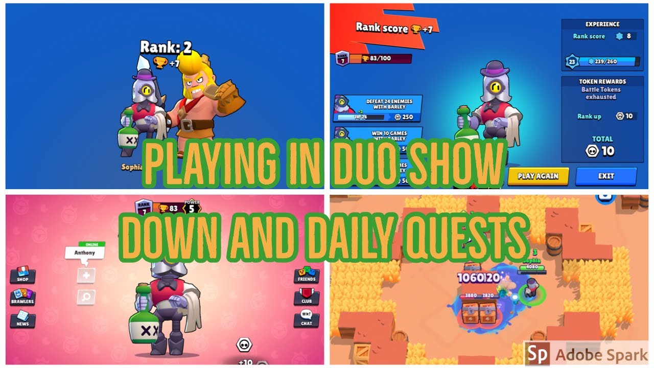 Playing in Duo Showdown / Daily Quests - YouTube