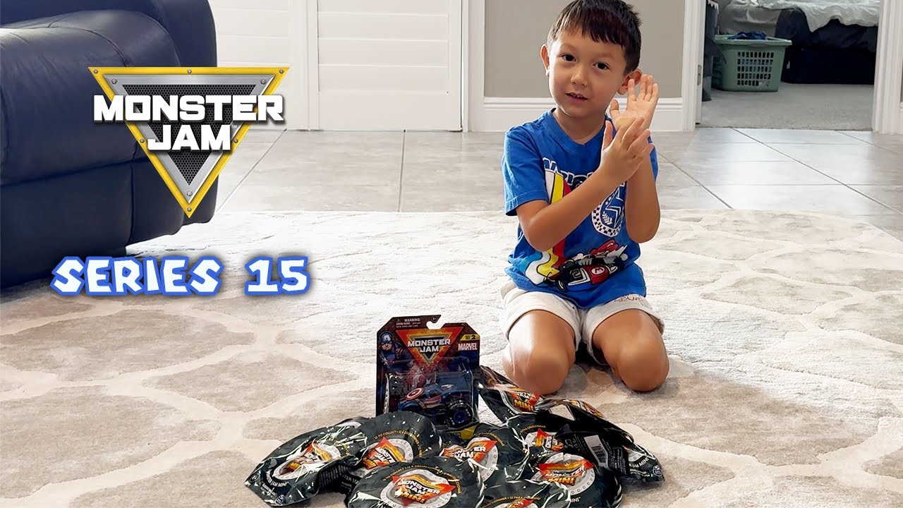 Target Shopping Monster Truck Mini Series 15 Unboxing - YouTube