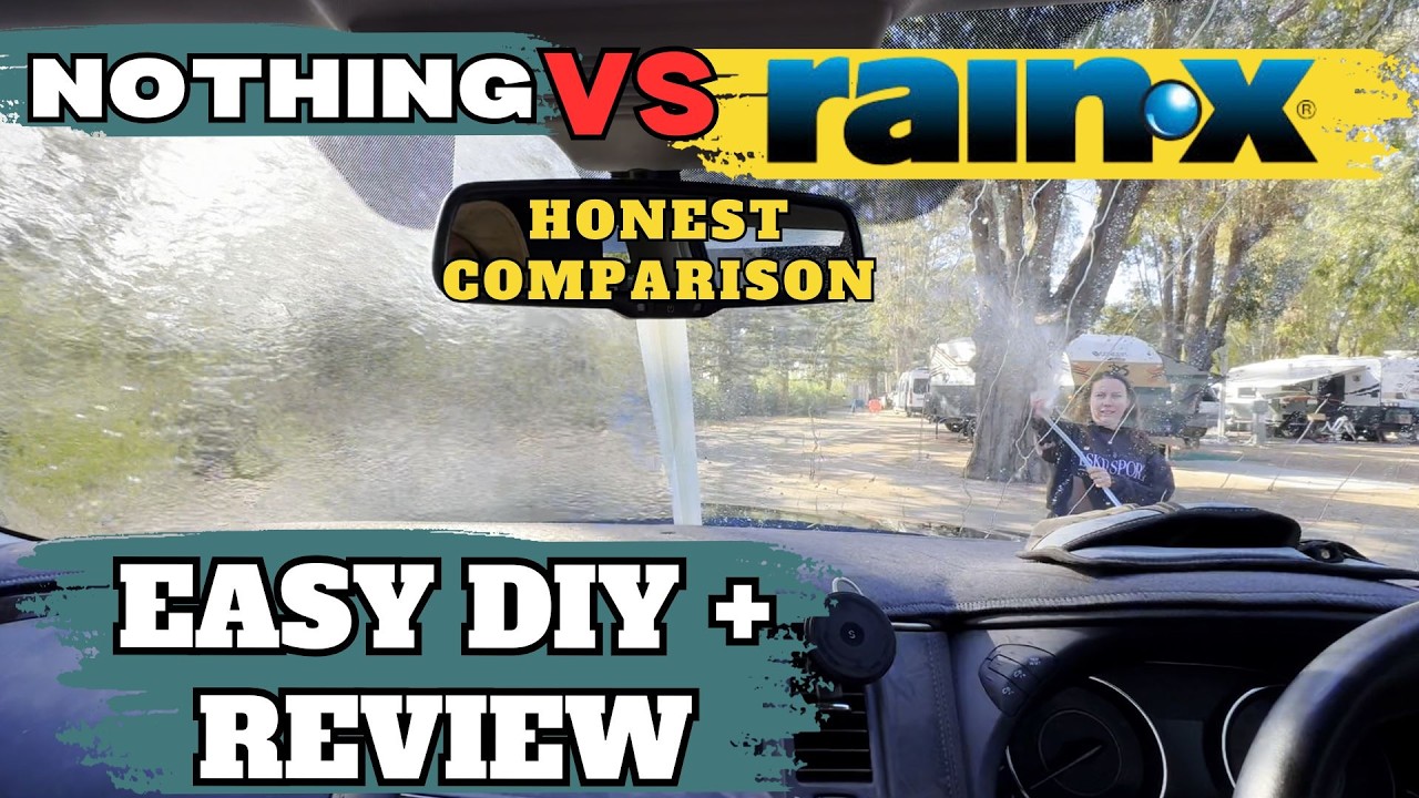RAIN•X WATER REPELLENT - EASY DIY & HONEST REVIEW - YouTube