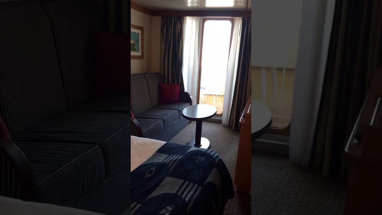 Disney Cruise line stateroom 6152 Room Tour Disney wonder with verandah ...