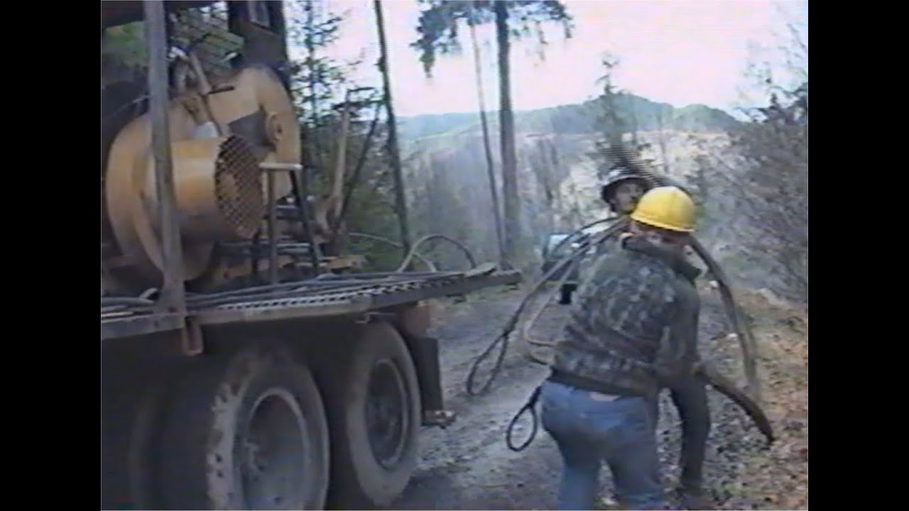 "Tree climbing in Oregon, Loggers style" 1993 (ASMR) - YouTube