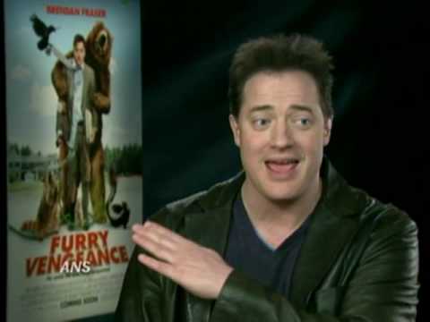 BRENDAN FRASER ANS FURRY VENGEANCE INTERVIEW
