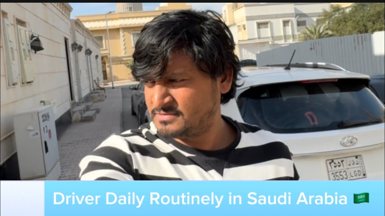 Driver Daily Routine in Saudi Arabia Day 153 full Hind video # ...