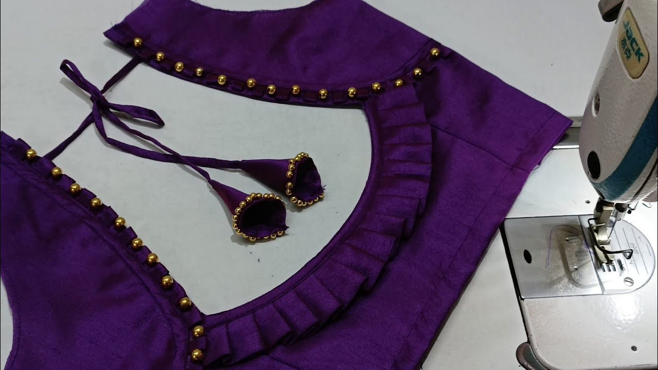 Very beautiful new latest back neck design cutting and stitching very ...