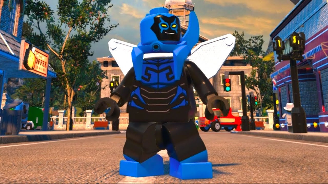 LEGO DC Super-Villains - Blue Beetle - Open World Free Roam Gameplay ...
