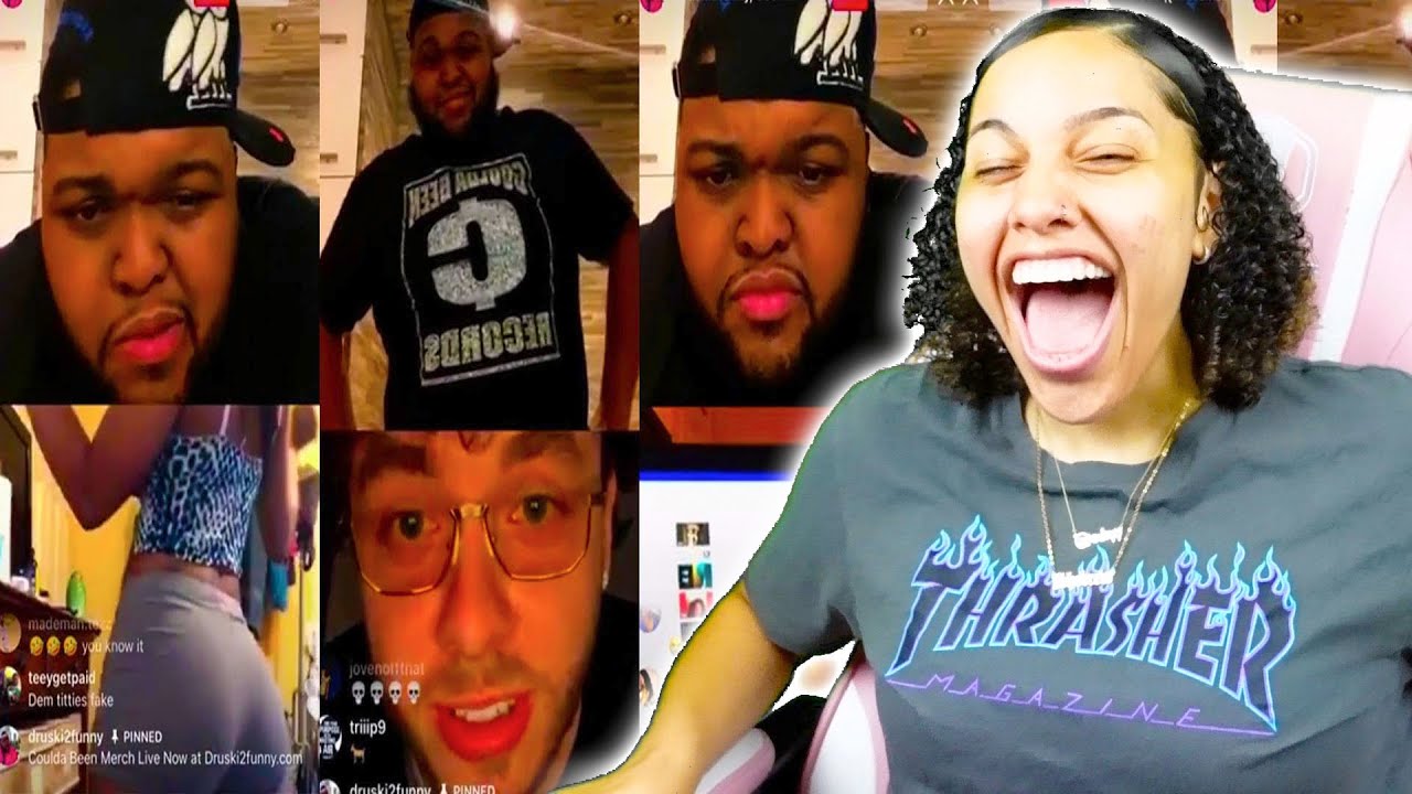 DRUSKI FUNNIEST INSTAGRAM LIVE MOMENTS - YouTube