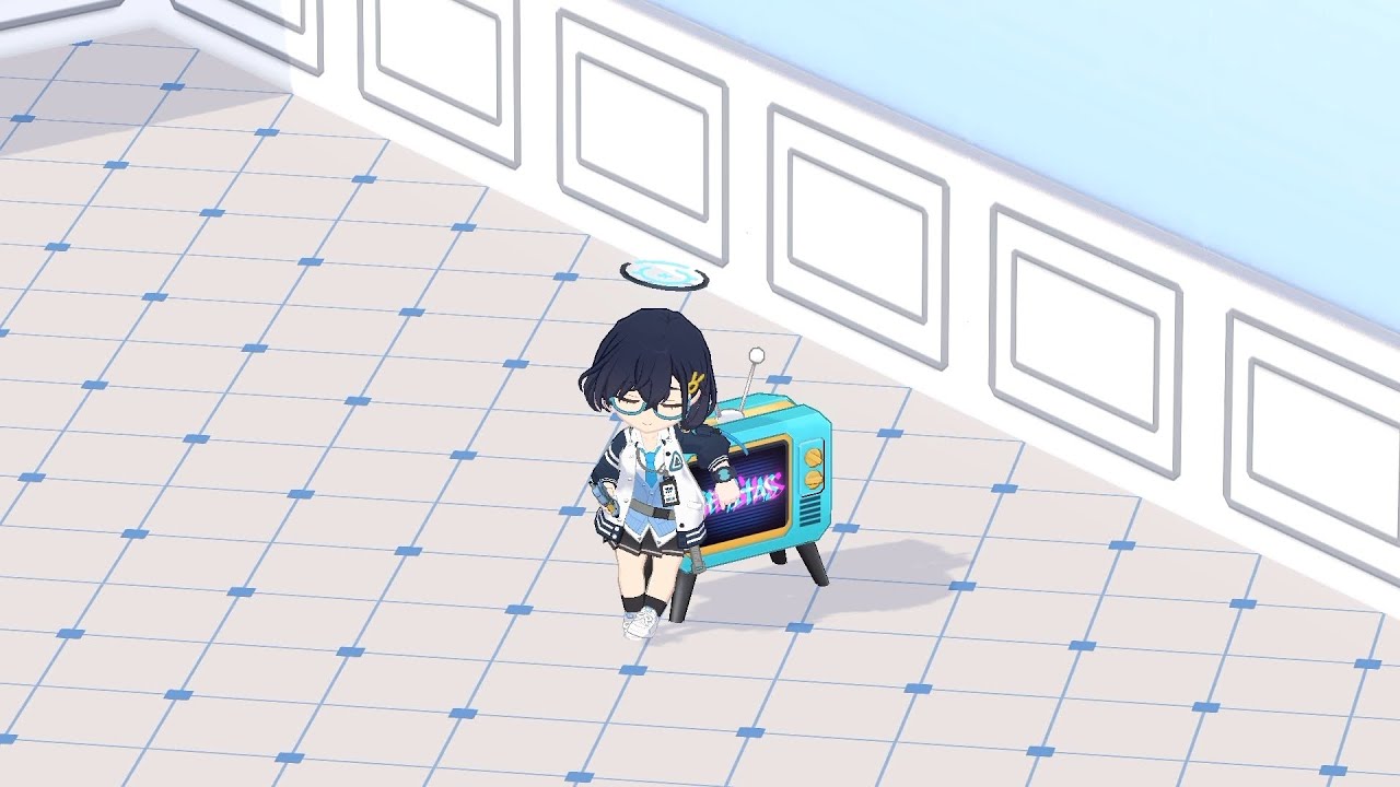 [Blue Archive] ~Chihiro~ Cafe Furniture Interaction - YouTube