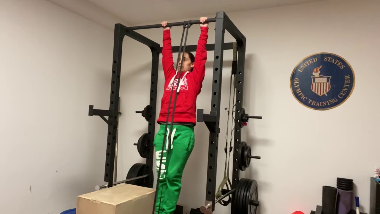 Band Assisted Pull Ups Youtube