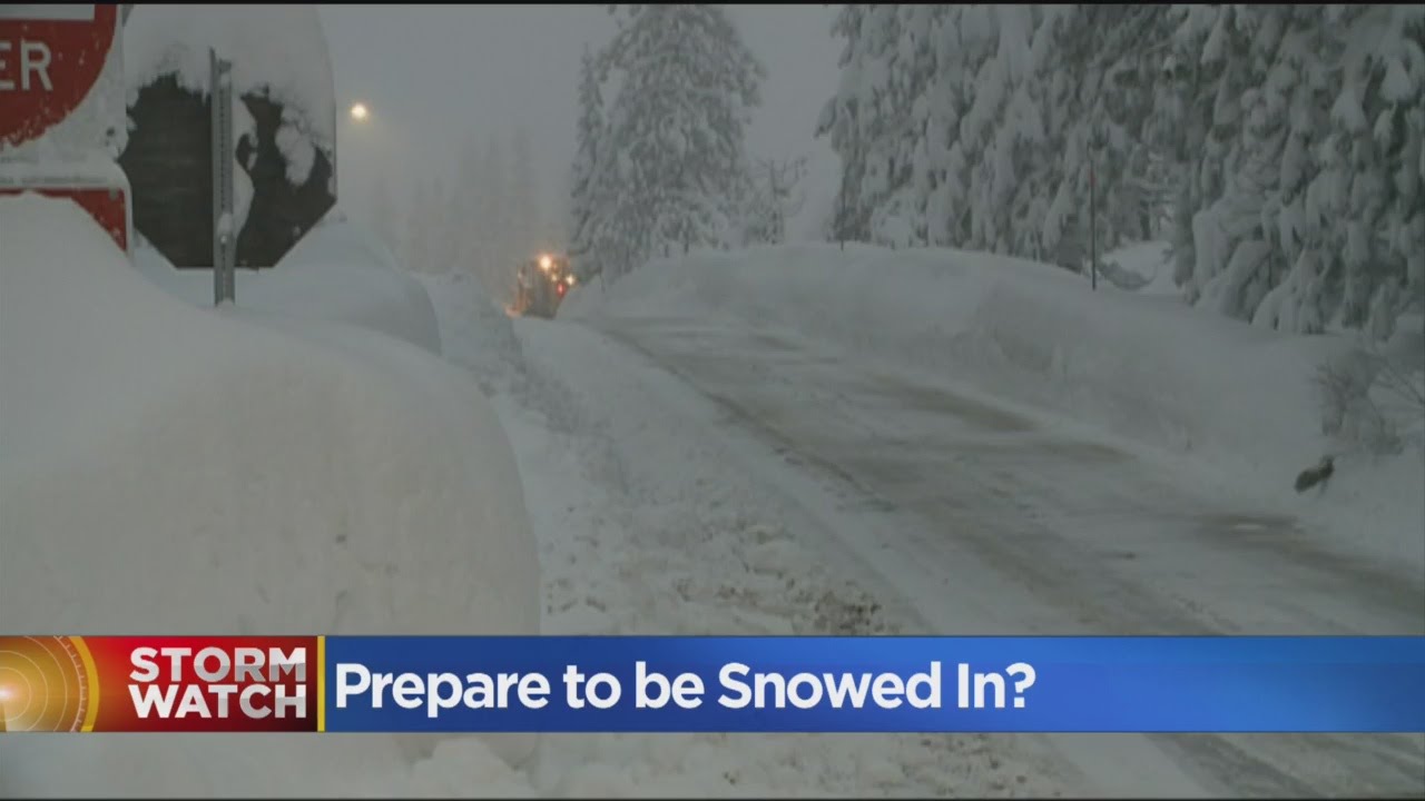 Whiteout Conditions Expected In Sierra As Next Storm Rolls Through ...