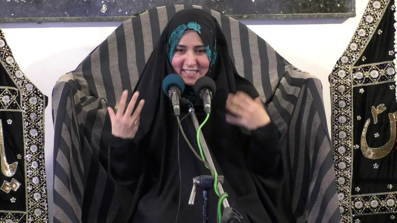 3rd Majlis Alima Razia Batool Najafi Sahiba at Yasrab Imam Bargah ...