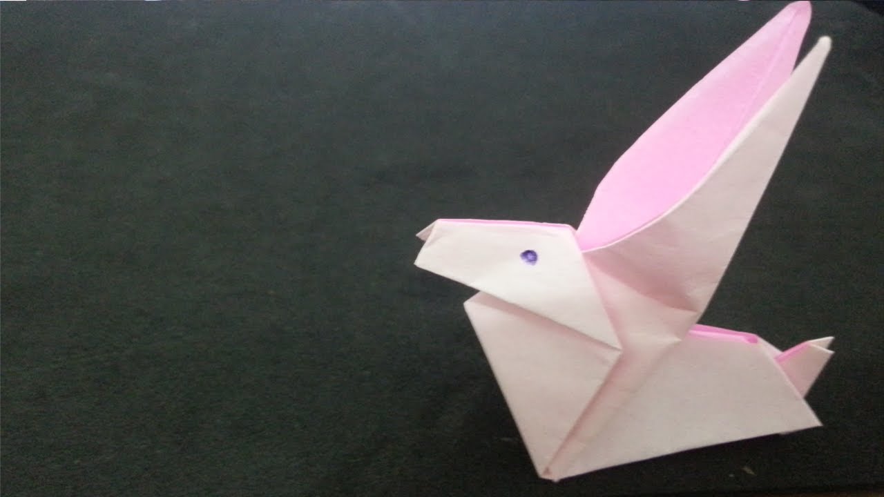 Como fazer um Coelho, Origami - YouTube