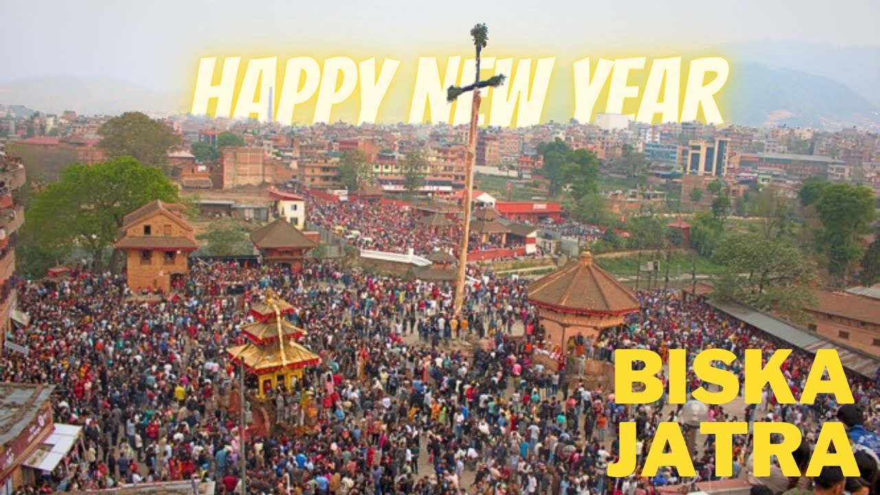 Happy New Year 2081: Biska Jatra (Multiple Angle View) - YouTube
