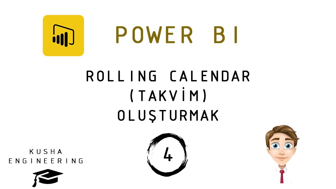 Rolling Calendar (Tarih Tablosu) Oluşturmak // Power BI Dersleri - 4 ...
