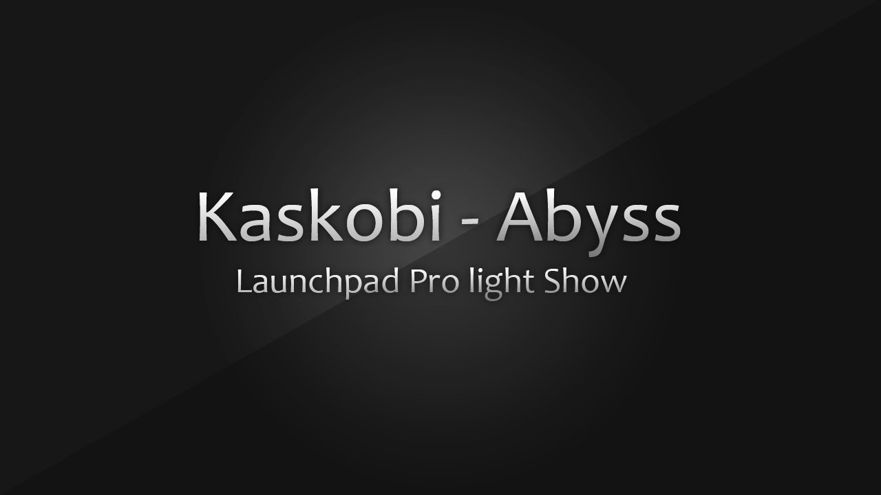 Kaskobi - Abyss InspirAspir Launchpad Pro Light Show - YouTube