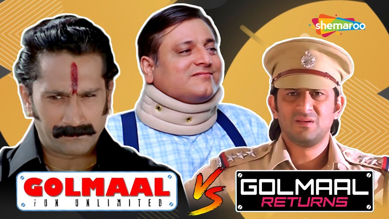 Golmaal: Fun Unlimited V/S Golmaal Returns | Best Of Comedy Scenes | Paresh Rawal - Ajay Devgan ...