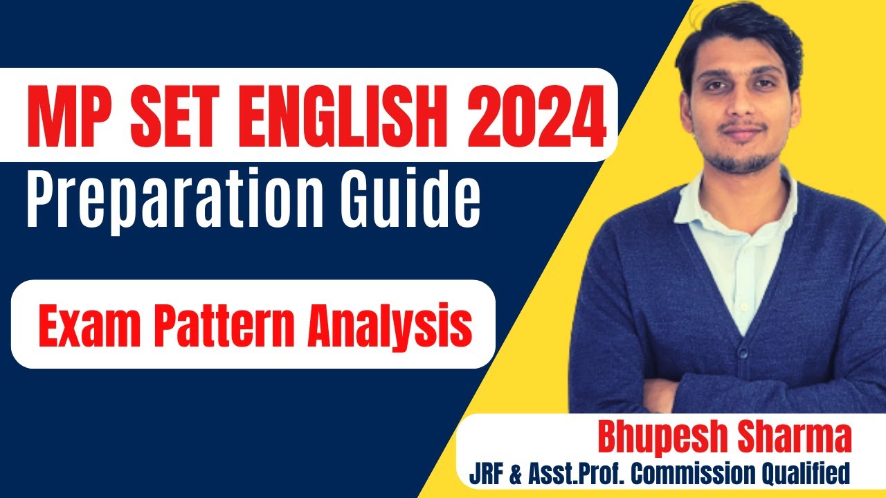 How to Prepare for MP SET English 2024 | Analysis of SET English exam ...