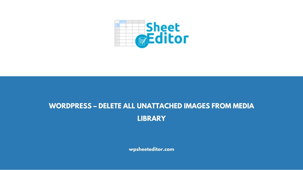 WordPress Delete All Unattached Images From Media Library YouTube wordpress-delete-all-unattached-images-from-media-library-youtube