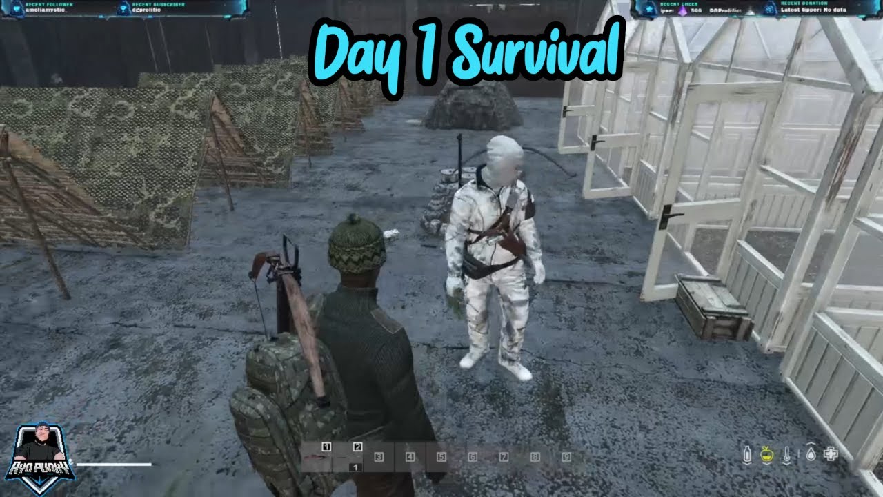 DayZ RP - Learning to Survive - Day 1 (CeaseFire RP) - YouTube