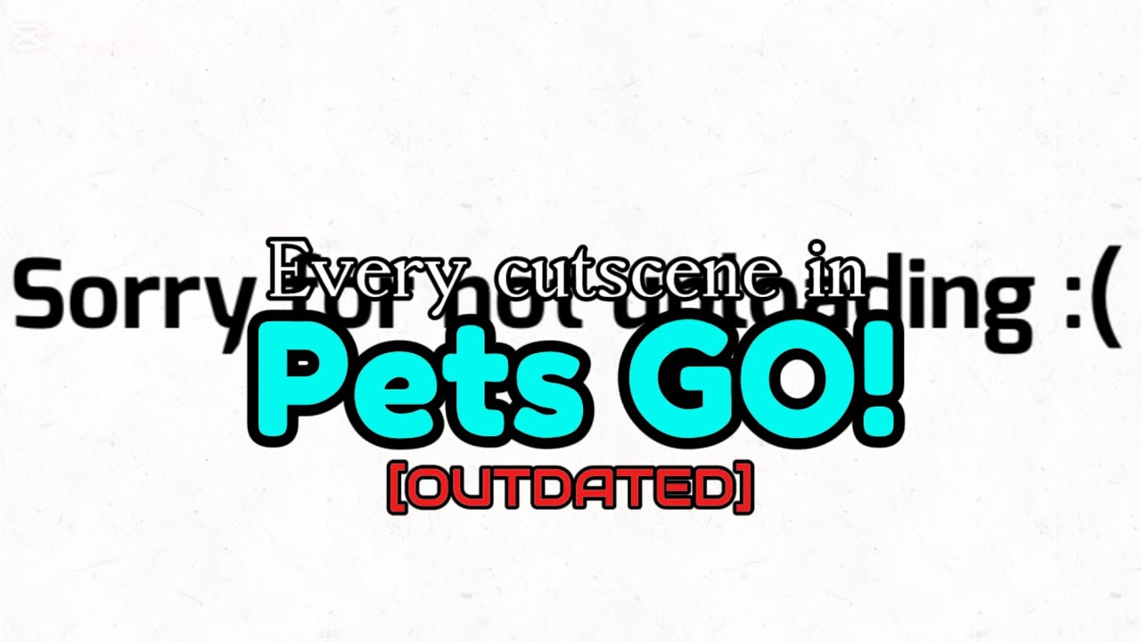 Every cutscene in Pets GO! [OUTDATED] - YouTube
