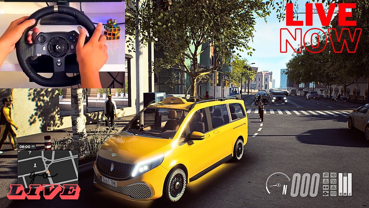 🔴live stream Day4 - Taxi Life: A city driving simulator gameplay ...