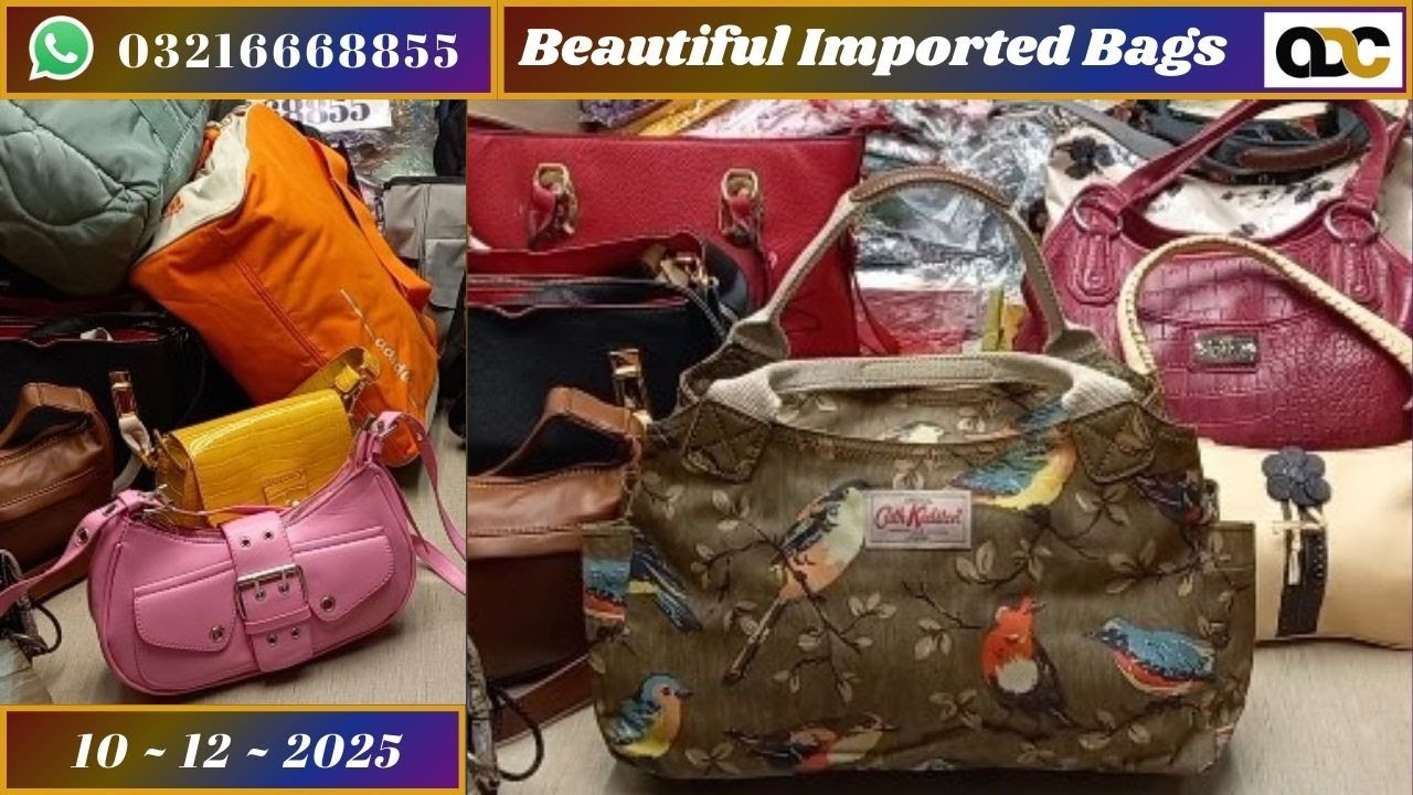 Imported l Bags | Beautiful Stock | 10/12/2025 | Online Design ...
