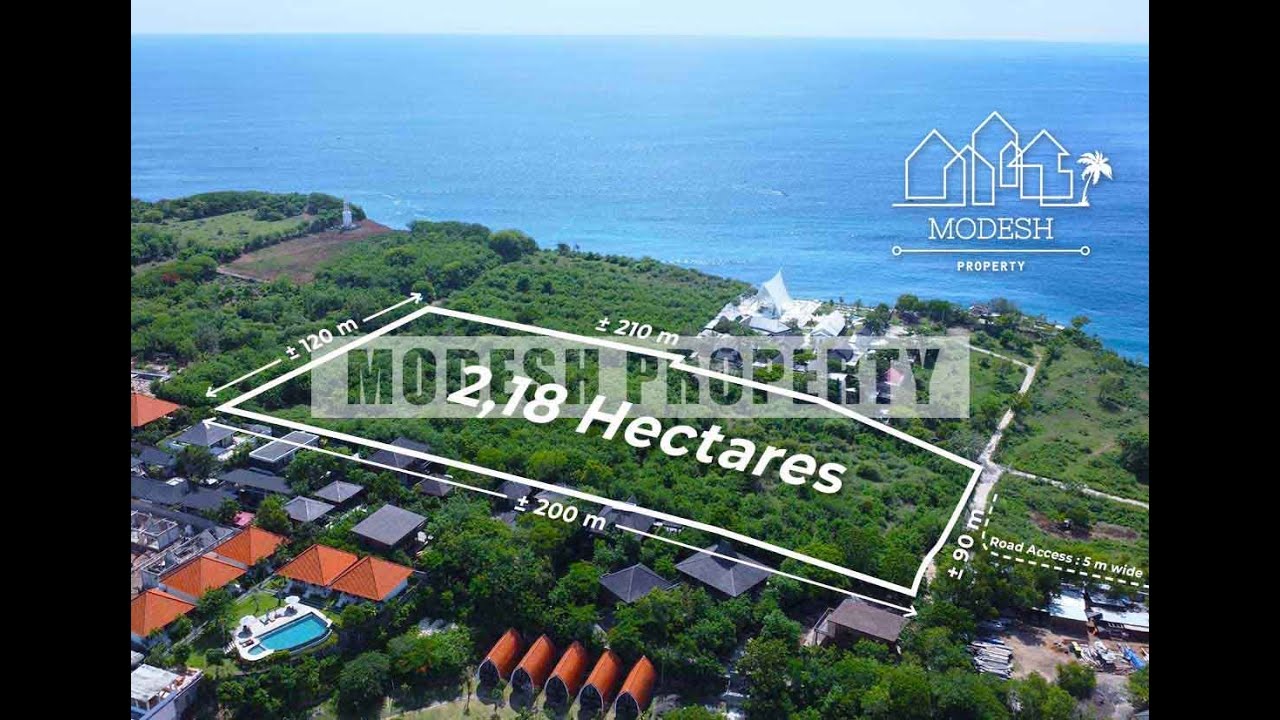 Oceanfront 2,18 Hectare-Land in Uluwatu - YouTube